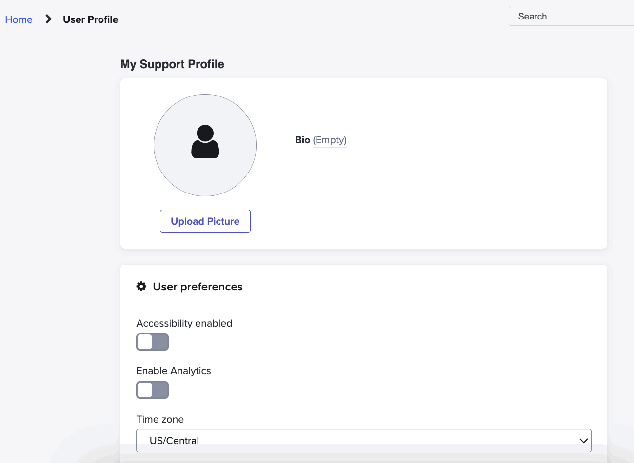 How to update your portal profile | Anaplan Support